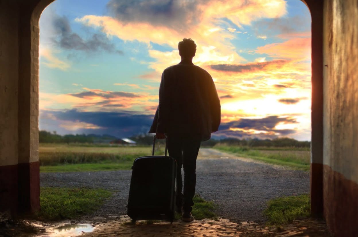 Le carnet à spirales | L’homme qui s’en va